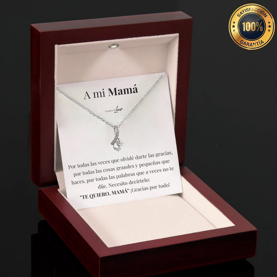 Collar Flor del Alma® para mi Madre (con Nota especial) – Luxury love